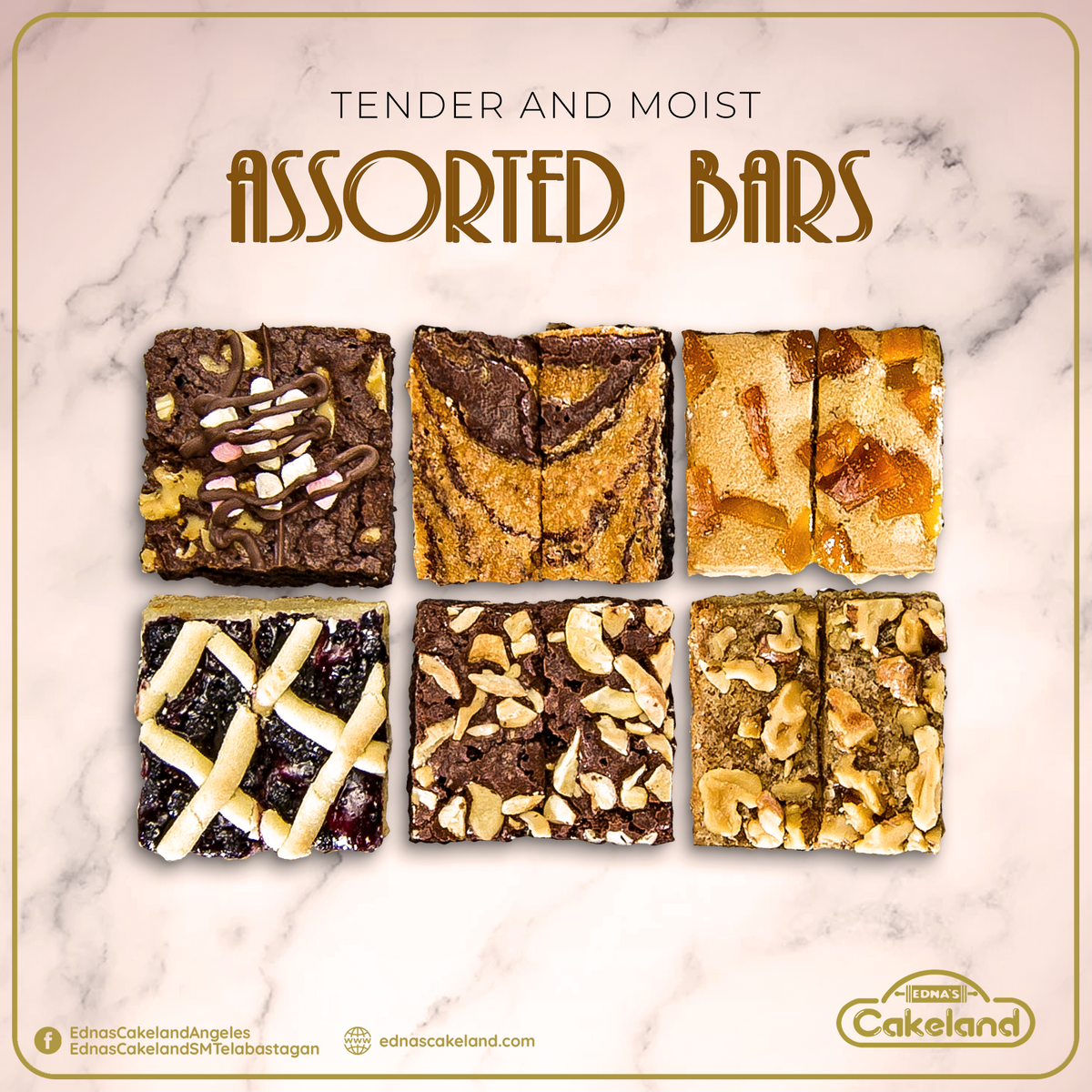 ASSORTED BARS – Edna's Cakeland