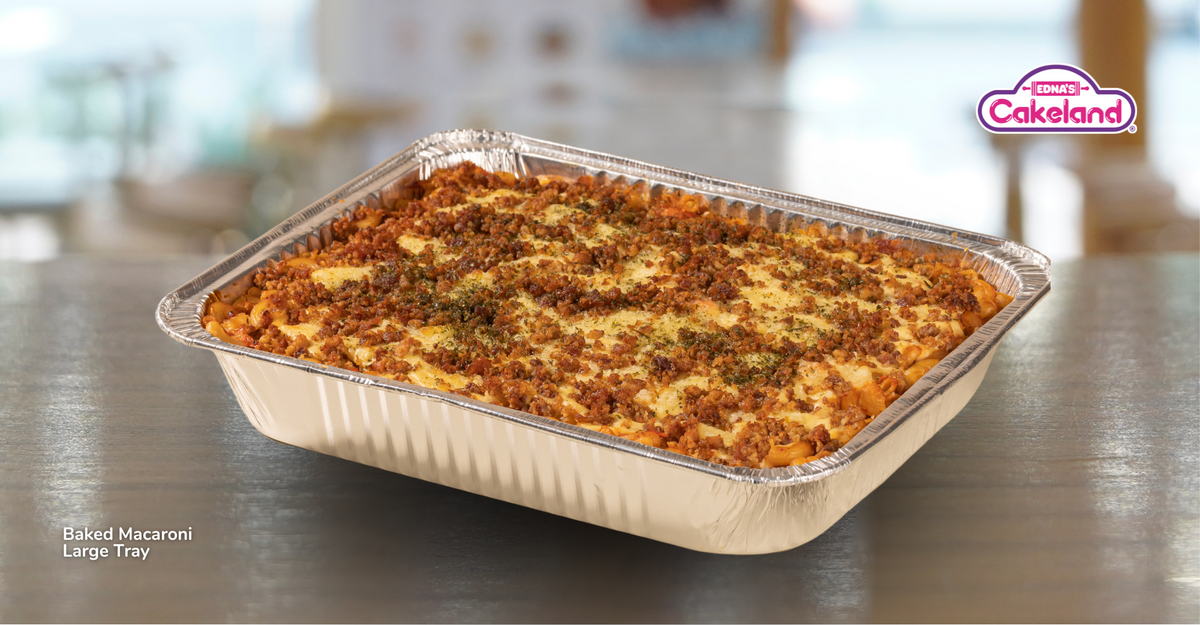 BAKED MACARONI Party Platter – Edna's Cakeland