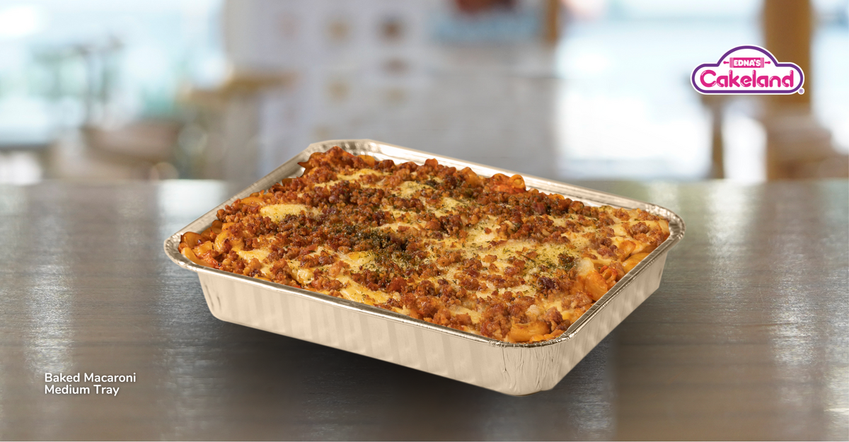 BAKED MACARONI Party Platter – Edna's Cakeland