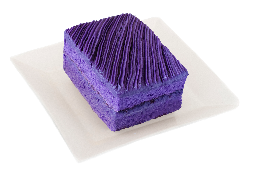 UBE CAKE SLICE – Ednascakeland